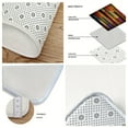 4 Pcs Chocolate Shower Curtain Sets with Toilet Lid Cover and Non-slip ...