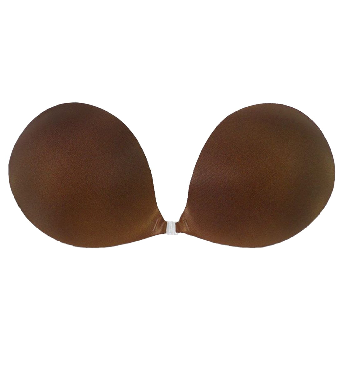 The NuBra Seamless Push Up 2 Adhesive Bra (SE998),D Cup,Chocolate ...