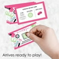 Big Dot of Happiness Spa Day - Girls Makeup Party Game Scratch Off ...