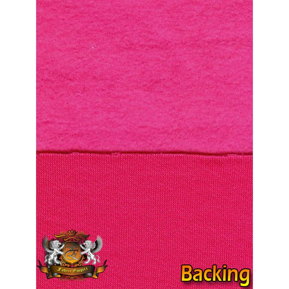 Sweatshirt Cotton Fleece Pink Fabric / 58" Wide / 13.6 OZ Per Yard ...