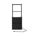 Miekor Furniture Nightstands Set of 2, with Charging Station, Smart ...