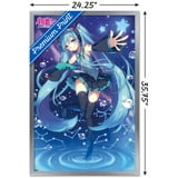 Hatsune Miku - Stars Wall Poster, 22.375" x 34", Framed - Walmart.com