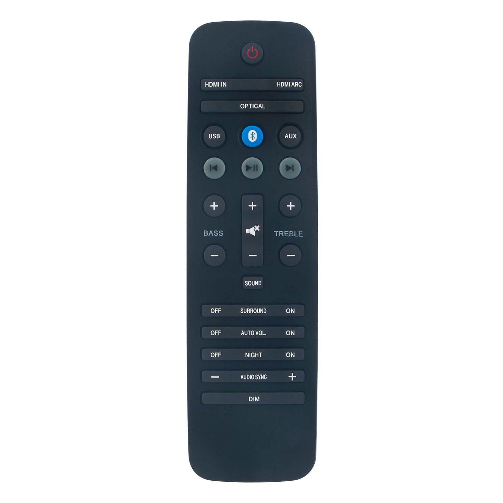 New YKF297-009 Replaced Remote Control Fit for Philips Fidelio Soundbar ...