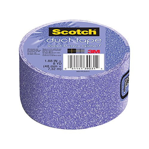 Scotch Duct Tape, Violet Purple Glitter, 1.88-Inch x 8-Yard - Walmart.ca