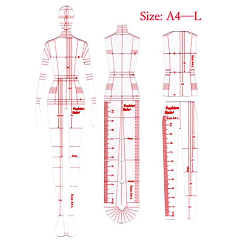 Female Body Template For Fashion Design