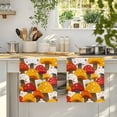 Dish Towels, Red Yellow Mushrooms Absorbent Kitchen Towels 1 PC, Modern ...