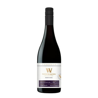 Winemakers Selection Classic Series Pinot Noir California Red Wine, 750 ml Bottle, 12% ABV ...