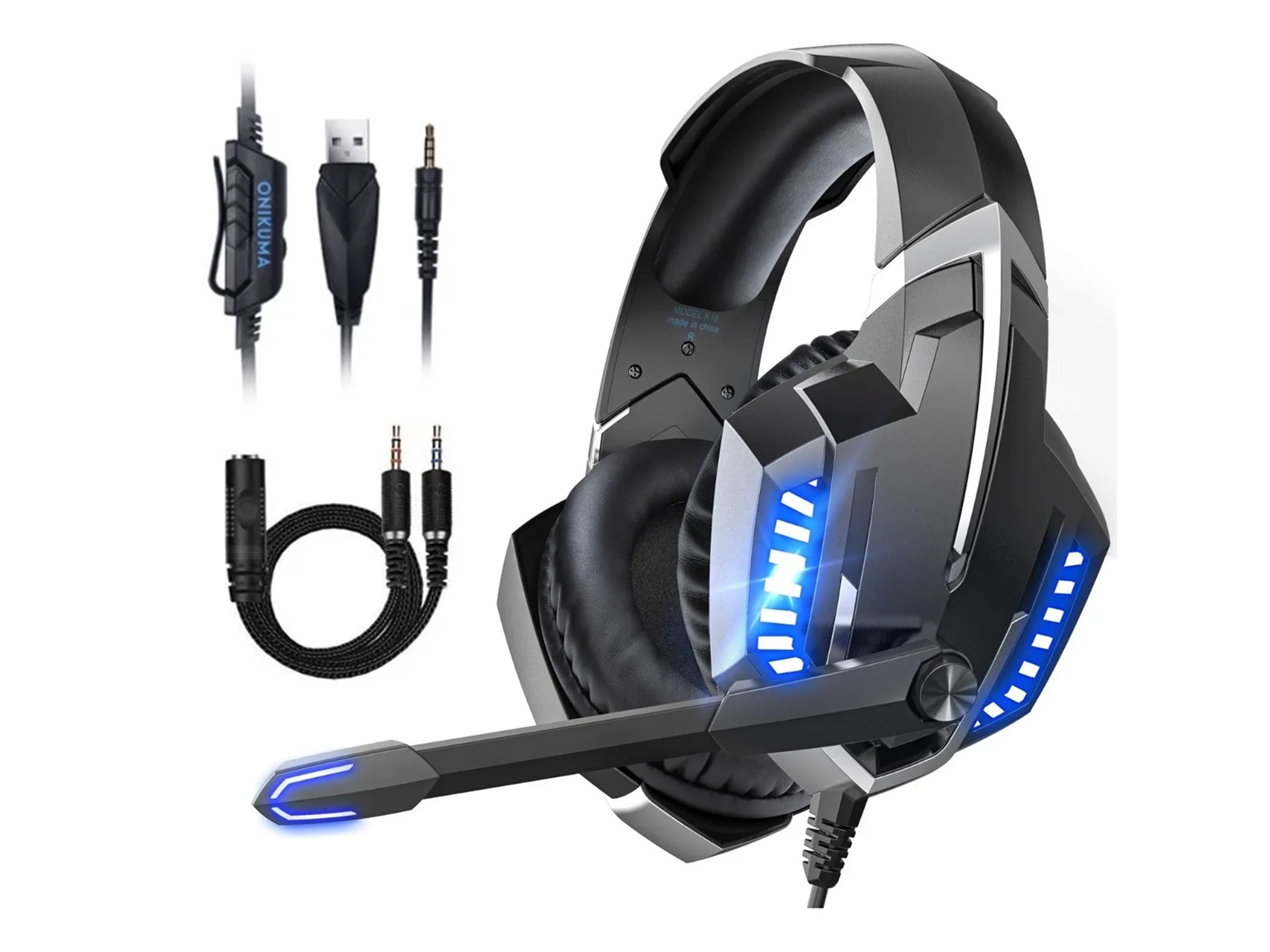 Audifonos Gamer Onikuma K18 Headset Gamer | Walmart en línea