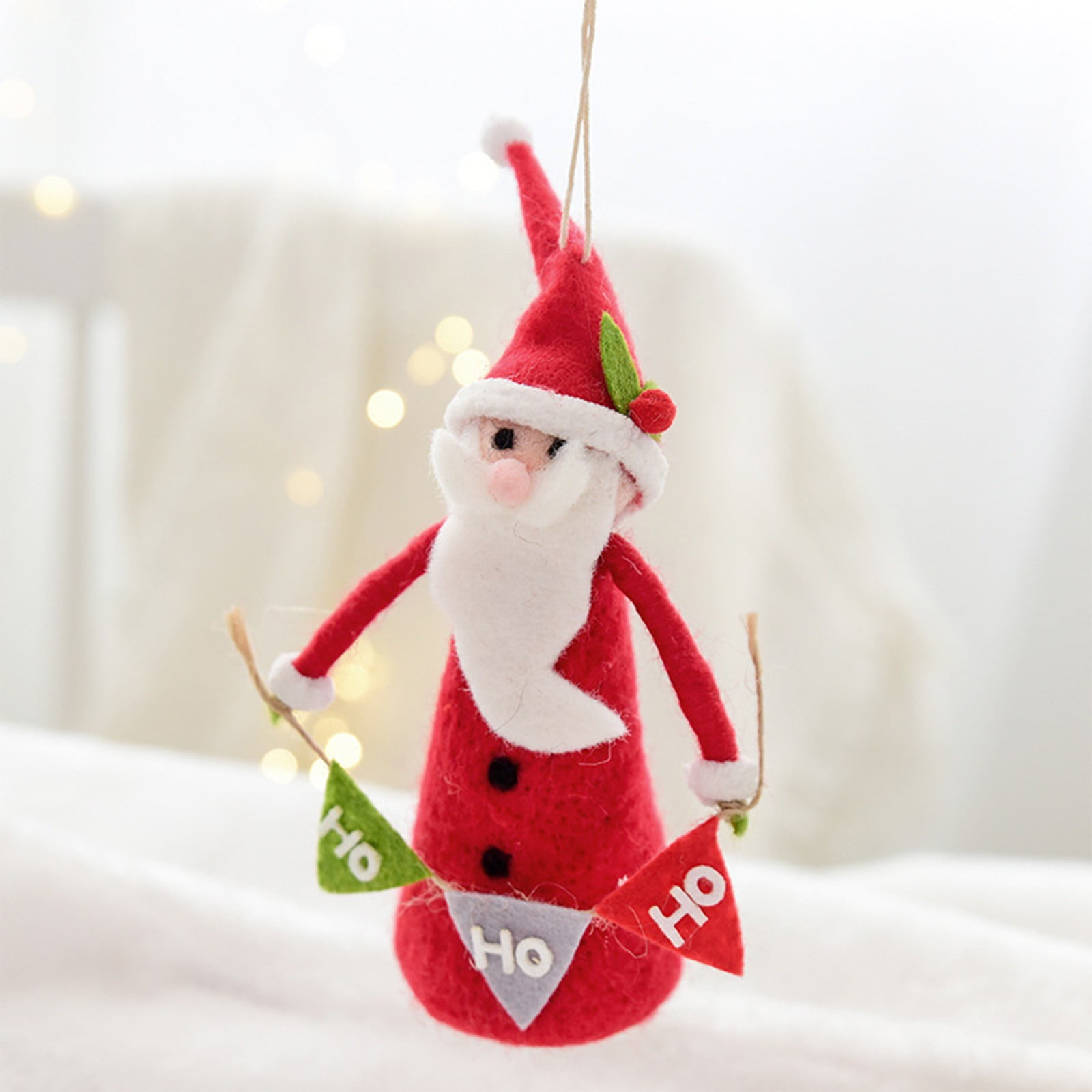 Click here for Usrhha Wool Felt Snowflake Christmas Ornament  15c... prices