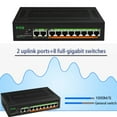 HTPEIXT Gigabit Network Switch Ethernet Smart Switcher POE switch Built ... HTPEIXT Gigabit Network Switch Ethernet Smart Switcher POE switch Built ...