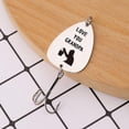 Love You Grandpa Engraved Fishing Hook with Gift Box Metal Treble ...