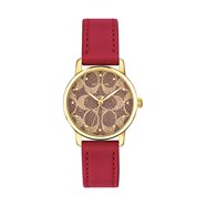 Coach Women's Grand, Stainless Steel Quartz Watch with Black Dial and ...