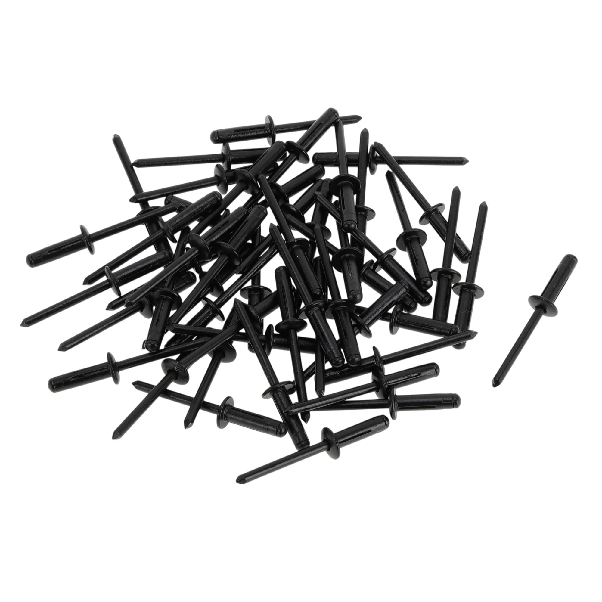 Kit de 50 Pcs Remaches de cabeza de domo de tres pliegues Aleación de ...