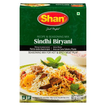Shan Special Bombay Biryani Masala Mix 60g - Spicy Indian Seasoning for ...