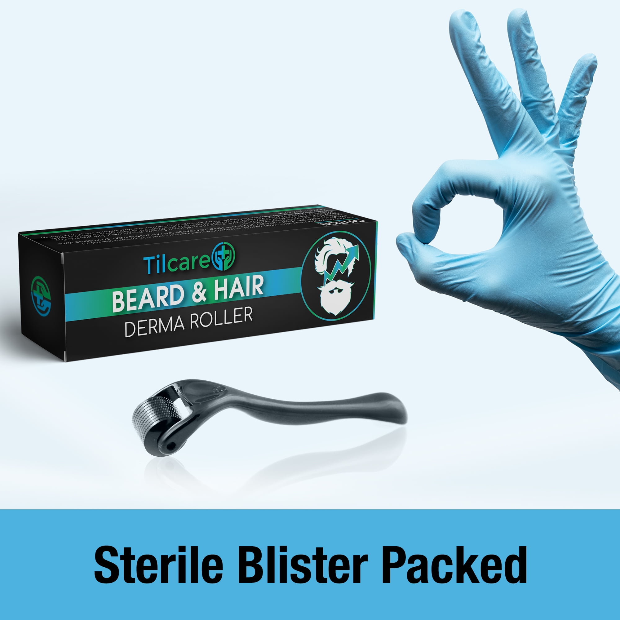 Beard and Hair Derma Roller (1Pack) by Tilcare - Nepal | Ubuy