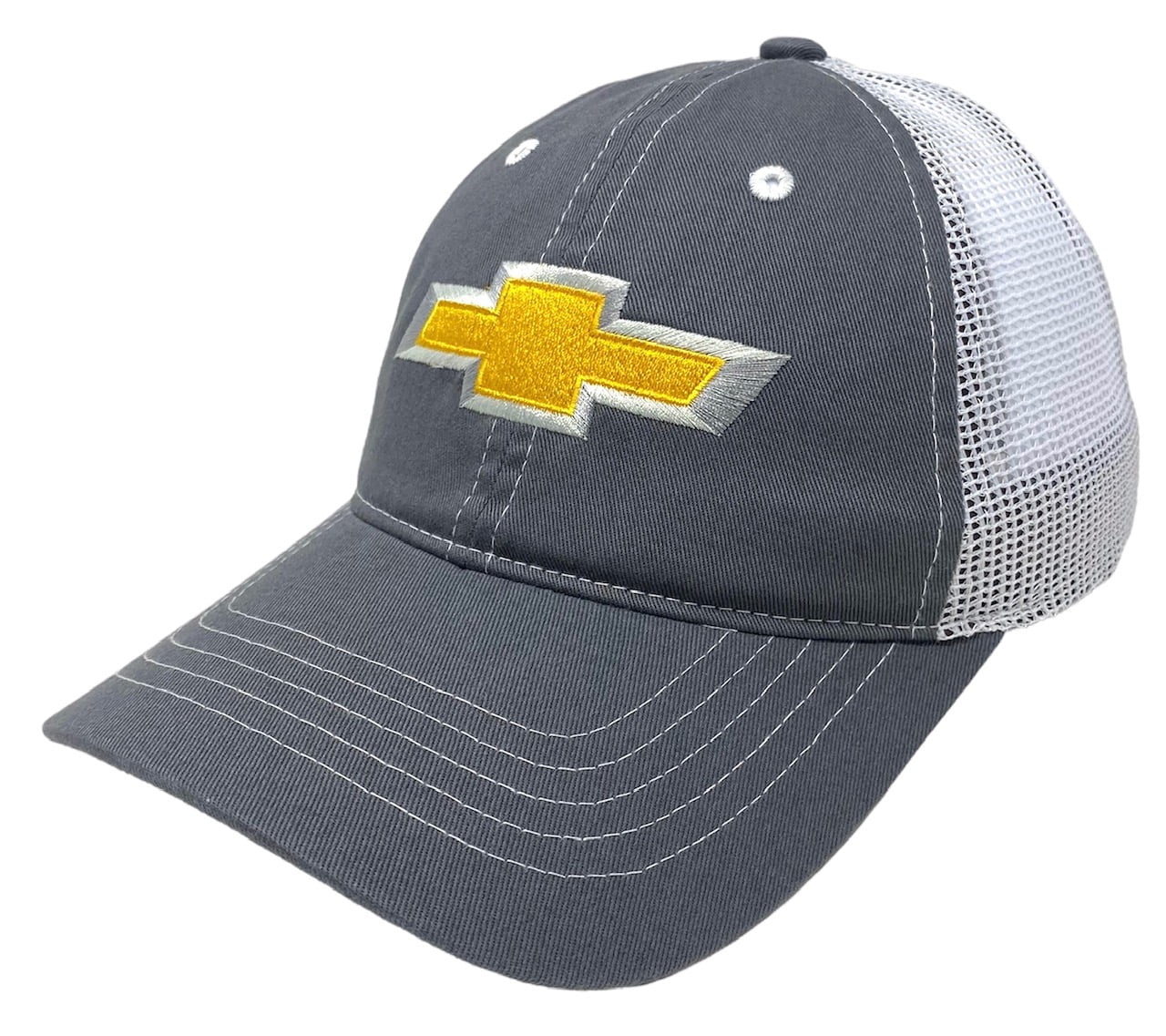 GM Chevrolet Chevy Men's Officially Licensed Embroidered Logo Trucker ...