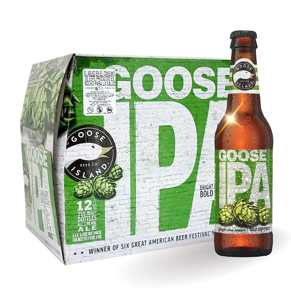 Cerveza Estilo Ipa Goose Island 12 Botellas 355 ml C/u | Walmart en línea