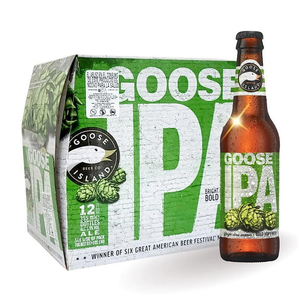 Cerveza Estilo Ipa Goose Island 12 Botellas 355 ml C/u | Walmart en línea