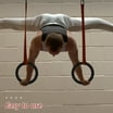 URBNFit Gymnastic Rings Bodyweight Workout Strength Training Olympic ...