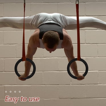 URBNFit Gymnastic Rings Bodyweight Workout Strength Training Olympic ...