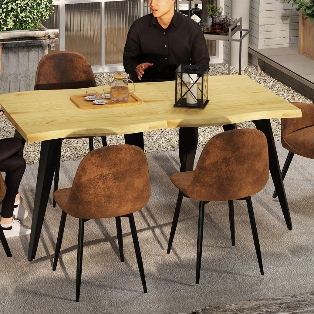 Click here for Homy Casa Modern Rectangular 5-Piece Dining Set Fo... prices