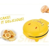 Cartoon Mini Cake and Waffle Machine - Makes 7 Fun, Different Shaped ...