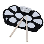 Pyle PTEDRL12 - Electronic Drum Kit - Compact Drumming Machine, Quick ...
