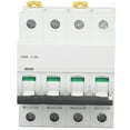 2024 4P Miniature Circuit Breaker Pa66 DIN Rail Mount Circuits Breakers ...