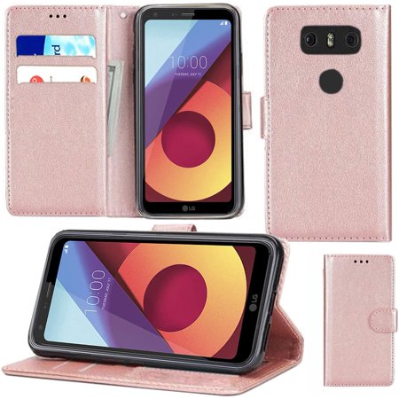 for LG G6 Case,Shock-Resistant PU Leather Mangntic Wallet Book Flip ...