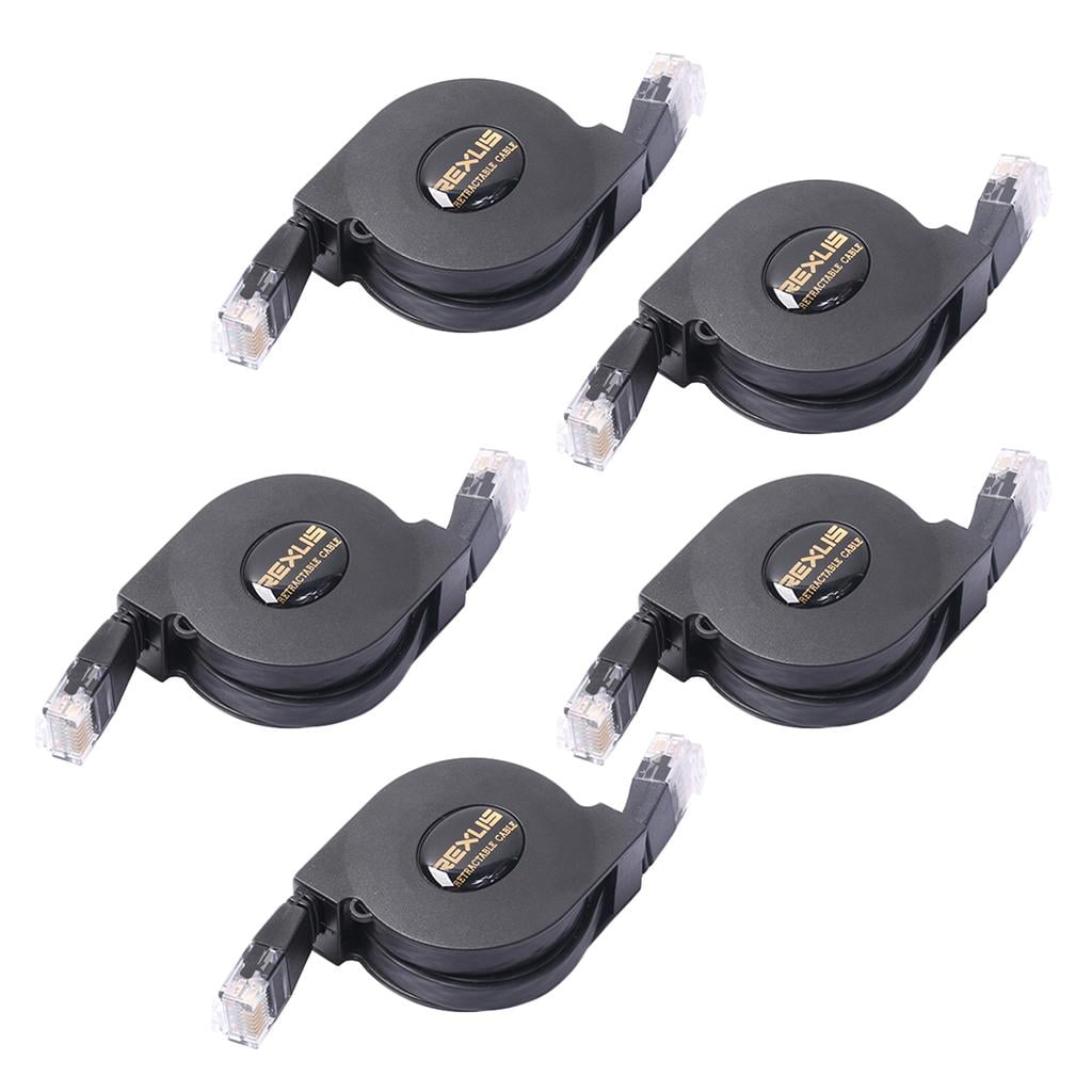 Click here for Meriglare 5x Cat 6 Gigabit Ethernet Retractable Ca... prices