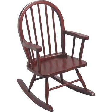 Jack Post Small Wooden Rocking Chair for Children Ages 1-3, Indoor ...