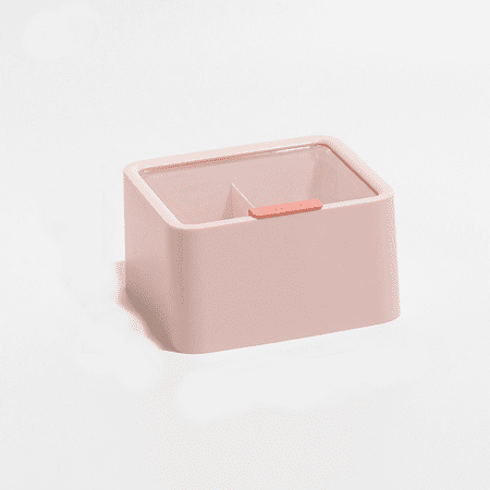 TILIYHELLO Cotton Swab Ball Holder Jar Plastic Container Dispenser Box ...
