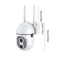 Indoor Security Camera, 1080P Wifi Camera for Home with Pan/Tilt, Night ...