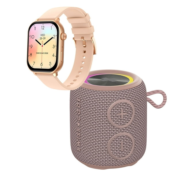 Smartwatch Square Pro SWISS CODE AMOLED + Bocina Inalámbrica Pump | Bodega Aurrera en línea