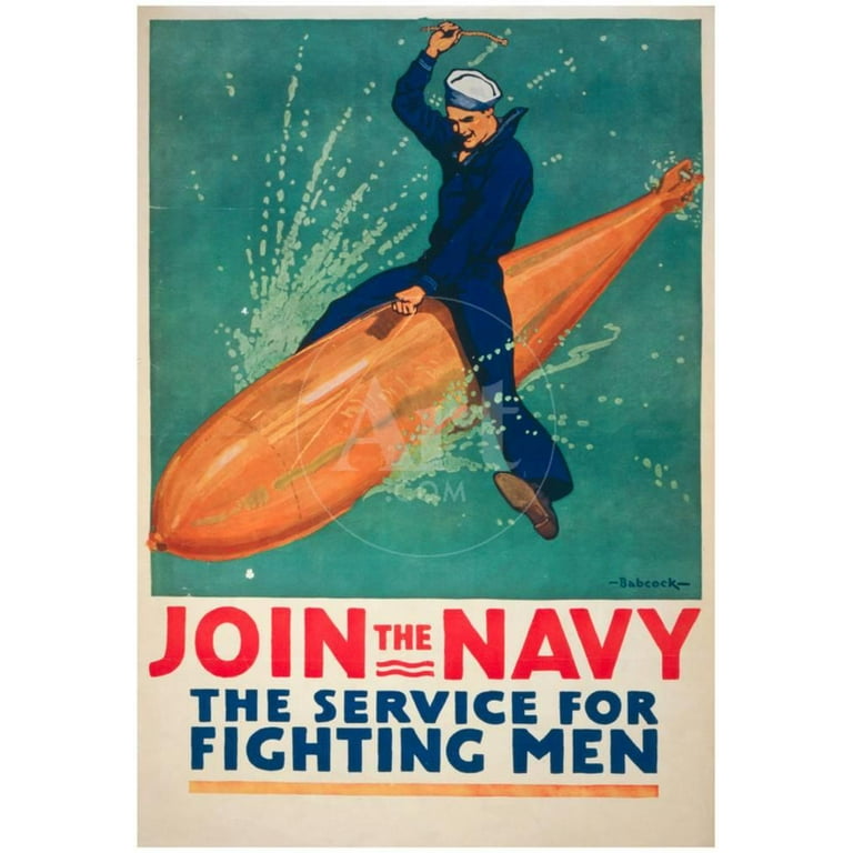 Vintage Navy Posters