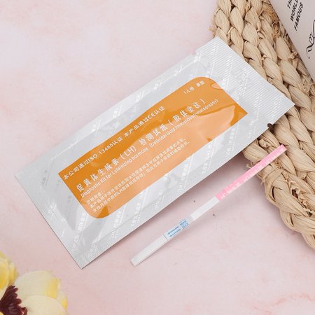 Sonew 10pcs Ovulation Test Strip Early Pregnancy Adult Female Pregnant ...