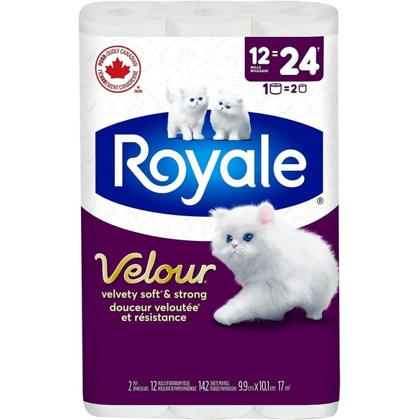142 Bath Tissues per roll - 12 Equals 24 Rolls - Toilet Paper - Walmart.ca