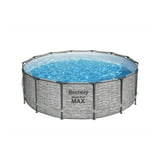 Bestway Steel Pro MAX 14' x 48" Round Above Ground Swimming Pool Set - Walmart.com