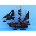 Hampton Nautical Wooden Captain Kidd's Adventure Galley Model Pirate ...