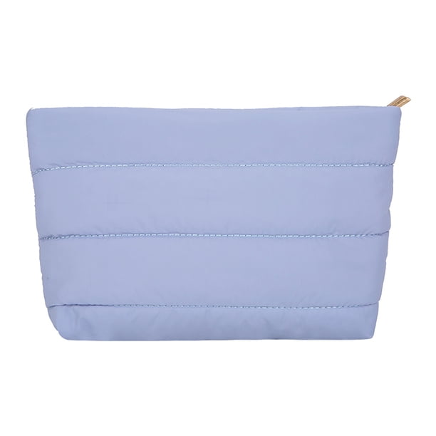 Bolso Mano Informal Cosméticos para Mujer Aseo Sólida () Azul | Bodega ...