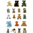 Bulk Group Cute 15 Inch Build-Your-Own Stuffed Animal Party Kits, Set ...