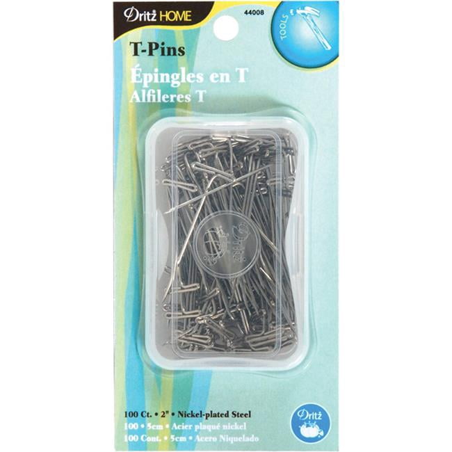 Dritz T-Pins, 100/Pkg - Walmart.com