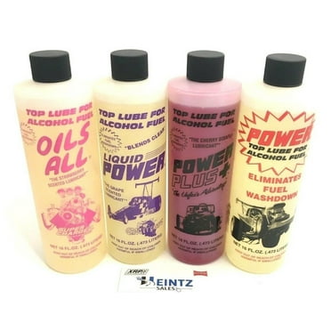 PowerPlus Lubricants Fuel Additive Alcohol Top Lube Scented 16oz Variety Pack - Walmart.com