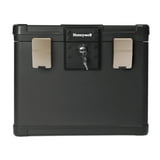 Honeywell Fireproof Box, 0.6 Cu ft, Waterproof, 30-Min Fire Key Lock ...