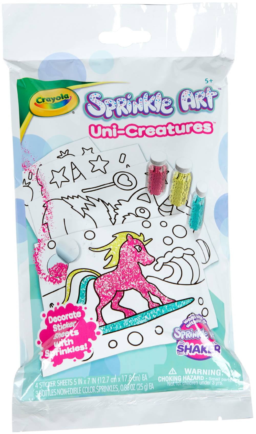 Crayola Sprinkle Art Activity Kit-Unicreatures - Walmart.com