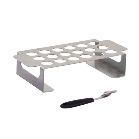 Picnic Stainless Steel With Handle Camping Chili Grill Rack 18 Capacity ...