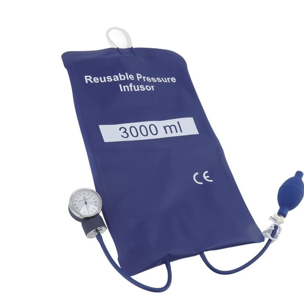 Infusion Pressure Bagwith Pump,3000ml Pressure Infuser Bag Fluid ...