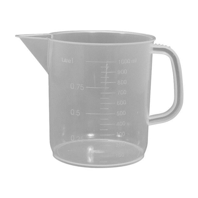 1000 ml Polypropylene Low Form Beaker with Handle - Walmart.com