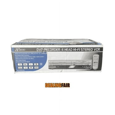New Funai SV2000 WV805 DVD/ VCR Combo Player - Walmart.com
