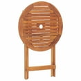 vidaXL Folding Patio Table 35.4"x29.5" Solid Acacia Wood - Walmart.com